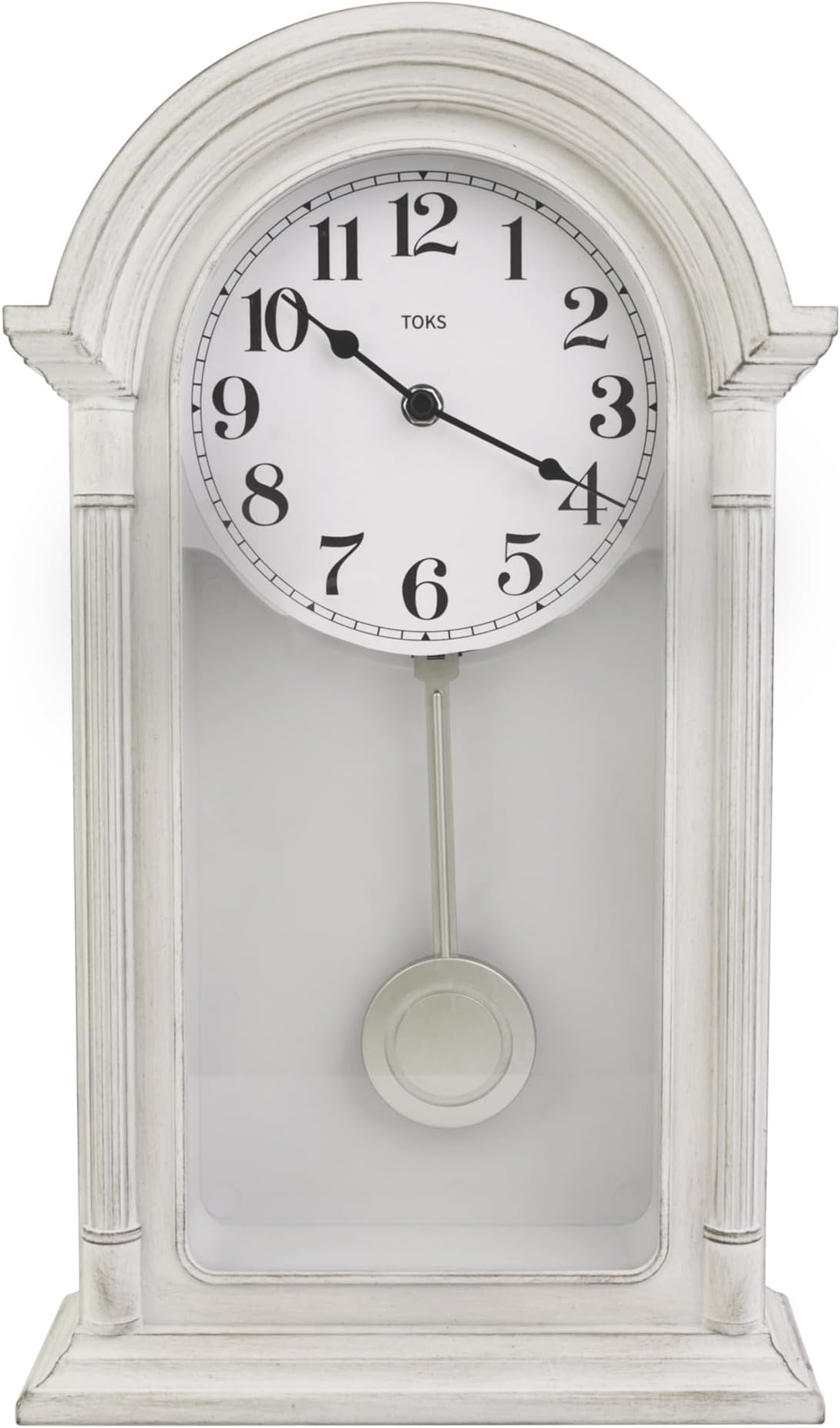Amazon.com: Lily's Home Elegant Vintage Wall Clock Pendulum Wall Clock ...