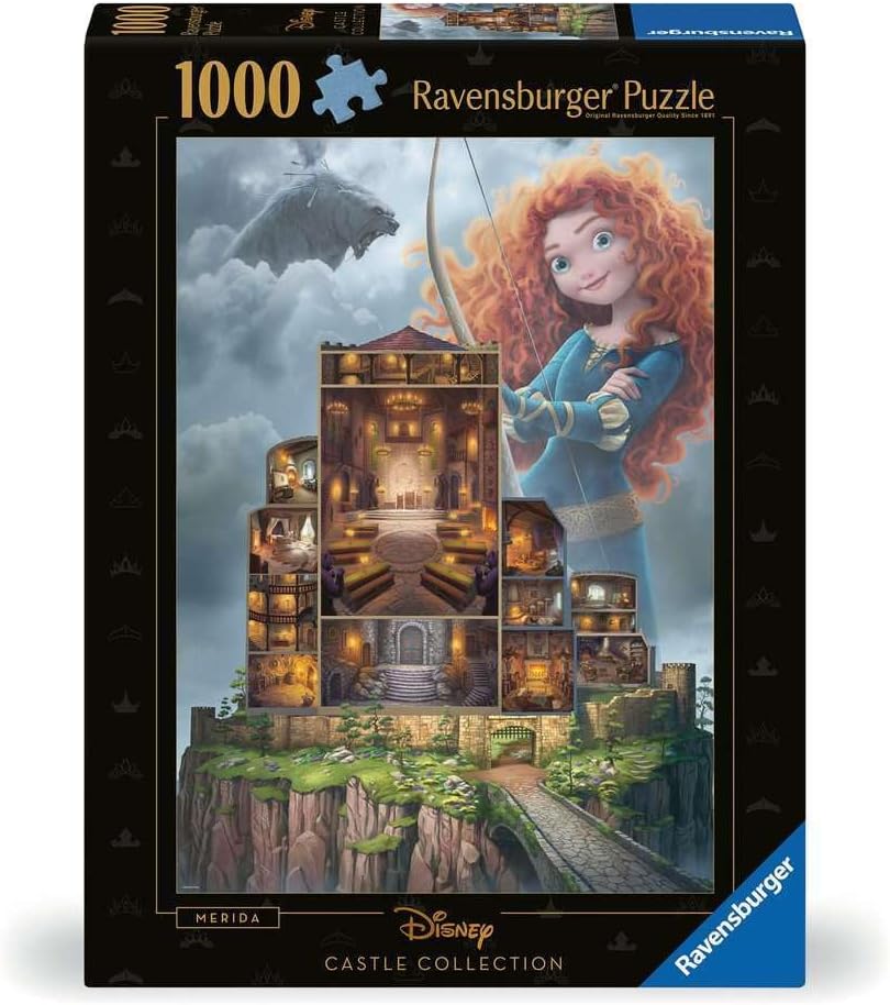 Amazon.com: Ravensburger Disney Castle Collection: Merida 1000 Piece ...