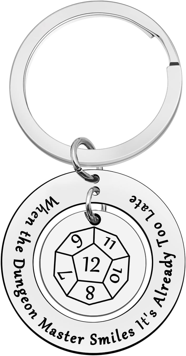 Ximalun Dungeon Master Gift Keyring DND Gift When The Dungeon Master ...