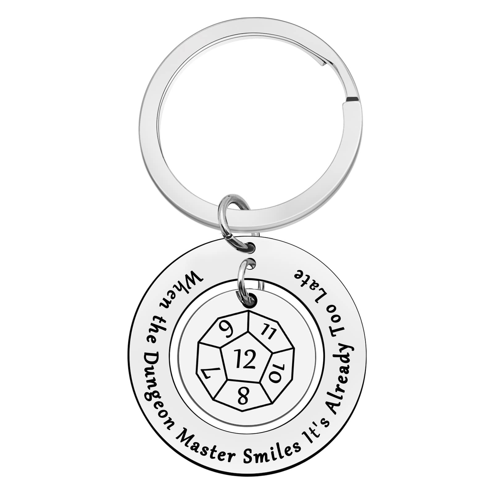 Ximalun Dungeon Master Gift Keyring Dungeons and Dragons Gift When The ...