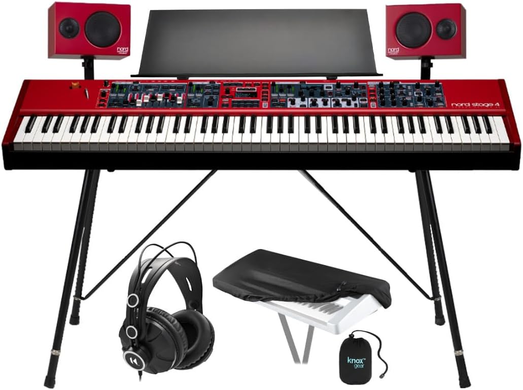 Amazon.com: Nord Stage 4 88 88-Key Fully-Weighted Electric Keyboard ...