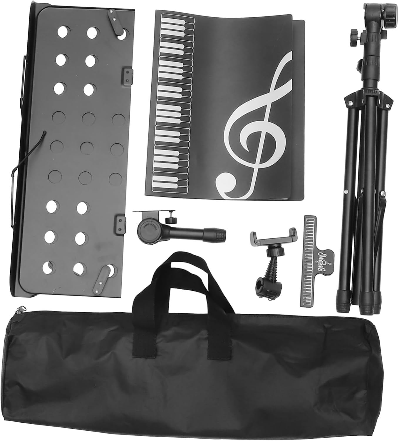 Amazon | KJHBV 1 セット 折りたたみ ミュージック スタンド プラスチック ミュージック スタンド 折りたたみ式 ミュージック スタンド ミュージック スタンド 収納付き ...