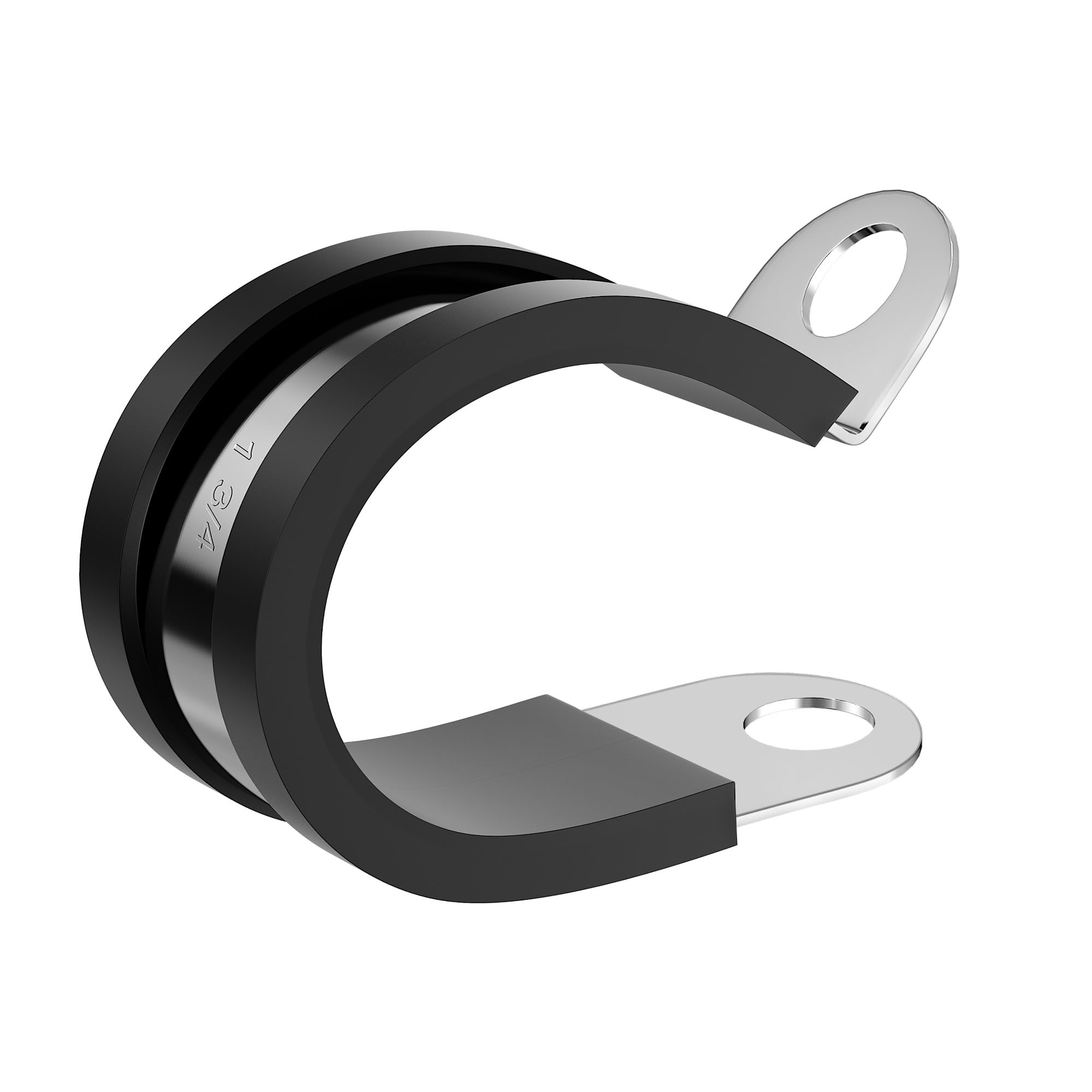 Snapklik.com : 12Pcs 1-3/4 Inch Cable Clamps, 304 Stainless Steel ...