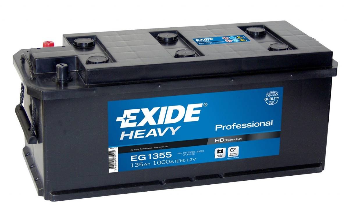 Exide Heavy Duty Commercial Battery 110 Voltage High Performance Heavy