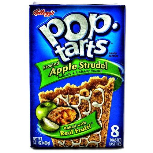 Amazon.com: Kellogg's Pop-Tarts Apple Strudel Toaster Pastries 8 ct