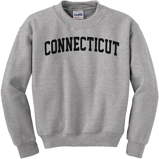 Amazon.com: Connecticut College Style Kids Sweatshirt Youth : Sports ...