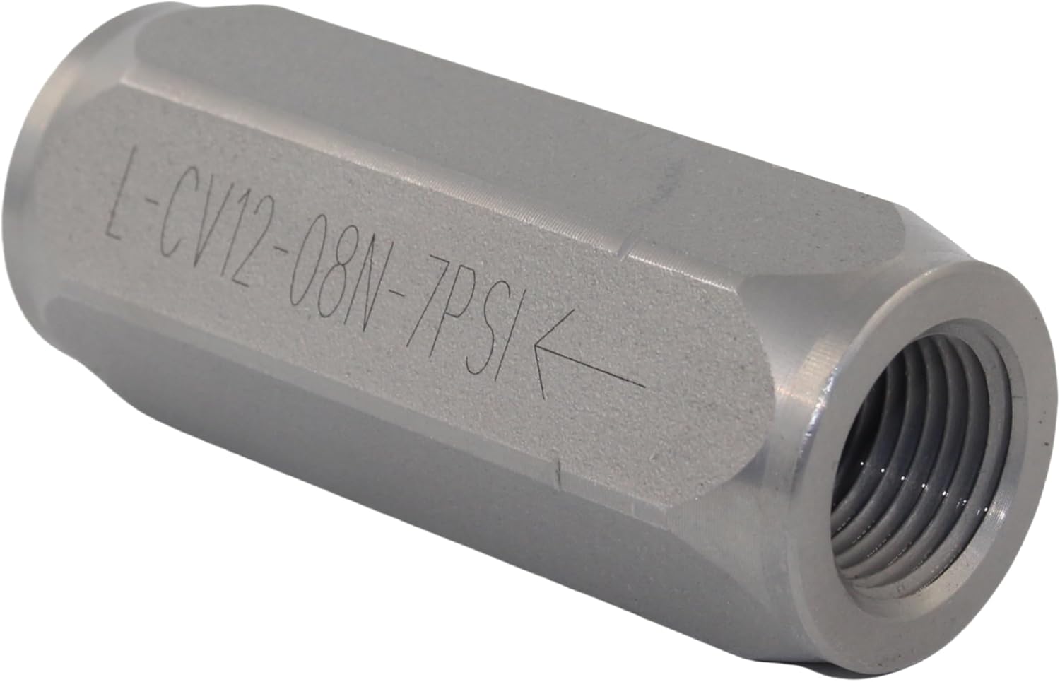 Amazon.com: Válvula de retención hidráulica en línea de 1/2 '' NPTF, válvula antirretorno de ...