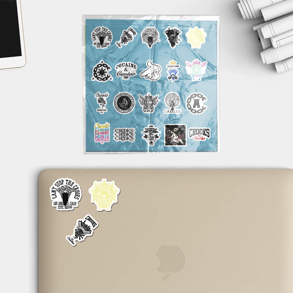 Crooks And Castles Stickers