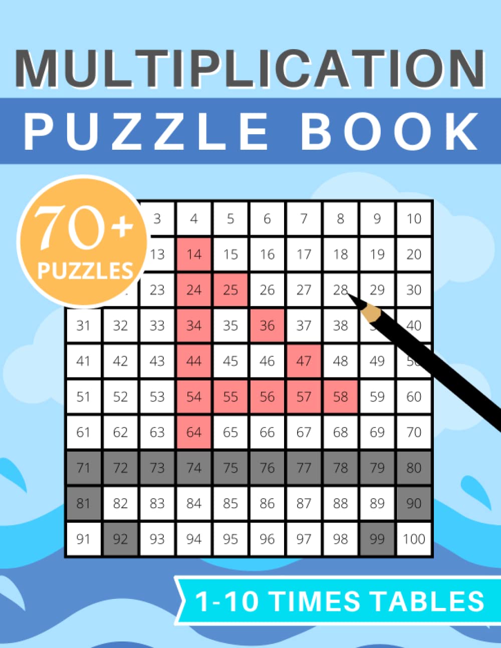 Multiplication Fun Practice Book: 1 – 10 times tables workbook. Solve ...