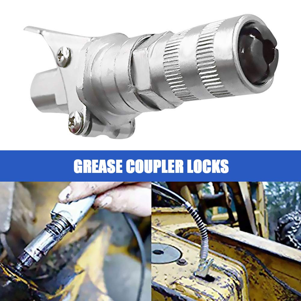 Buy JoyFan Grease Coupler locks onto Zerk fittings original locking ...