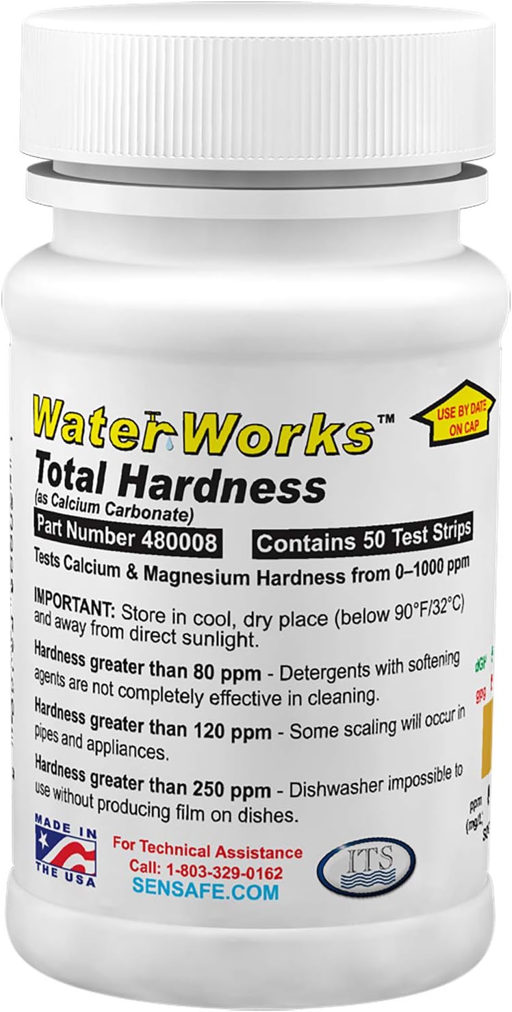 Amazon.com : Health Metric Pro Quick & Easy Hard Water Test Strips for ...