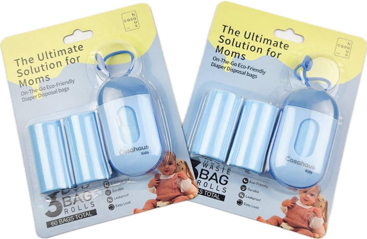 Amazon.com: Diaper Disposal Bags - Hygienic Disposable Diaper Bags for ...