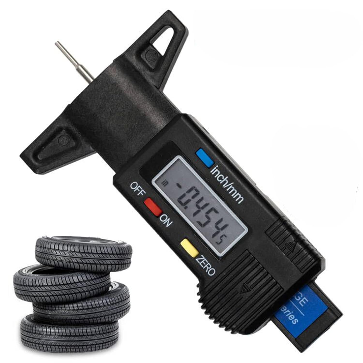 Digital Tyre Tire Tread Depth Gauge Meter Ruler Auto Tire Wear ...