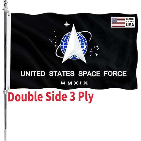 Amazon.com : ARSOF US Space Force Flag 2x3 Double Sided - United States ...