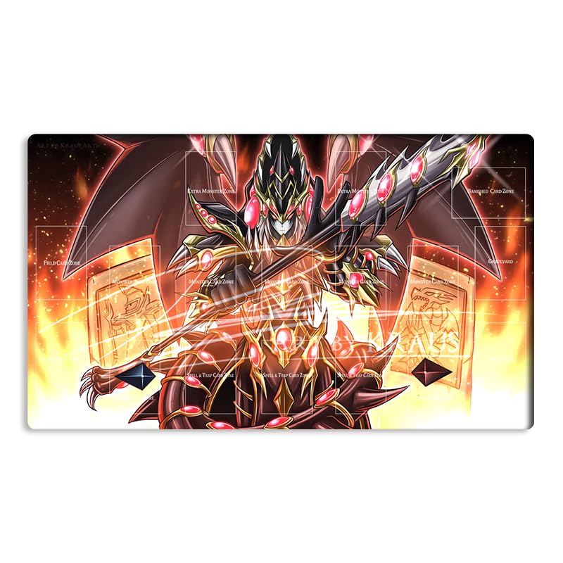Snapklik.com : New Mlikemat Playmat Red Eyes Dark Dragon TCG CCG OCG ...