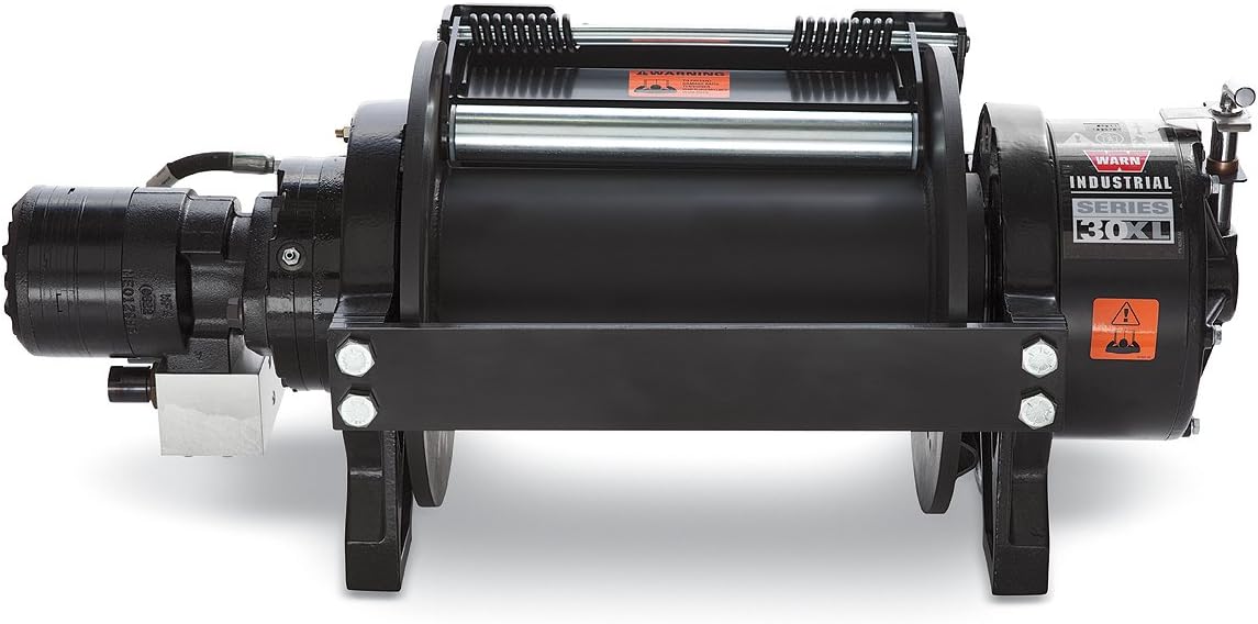WARN 77890 Series Series 30XL Industrial Hydraulic Winch, Winches ...