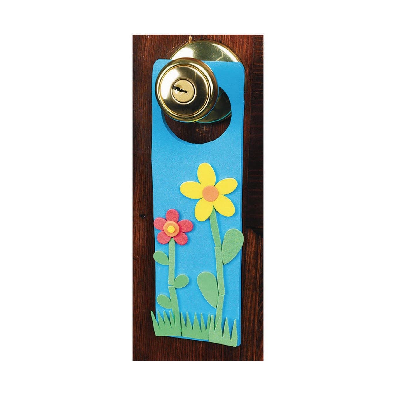Amazon.com: Super Foam Dazzling Doorknob Hangers Craft Kit : Toys & Games
