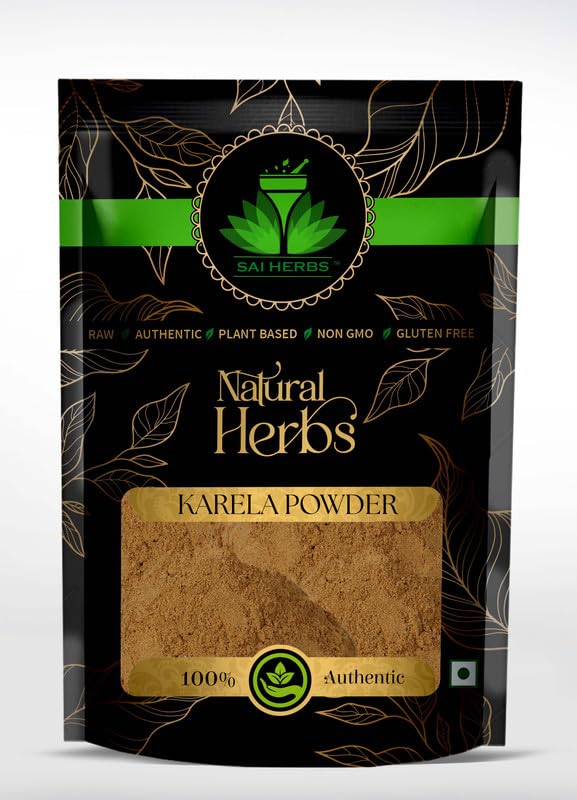 Buy SAI HERBS Karela Ayurvedic Powder - Momordica Charantia Ayurvedic ...