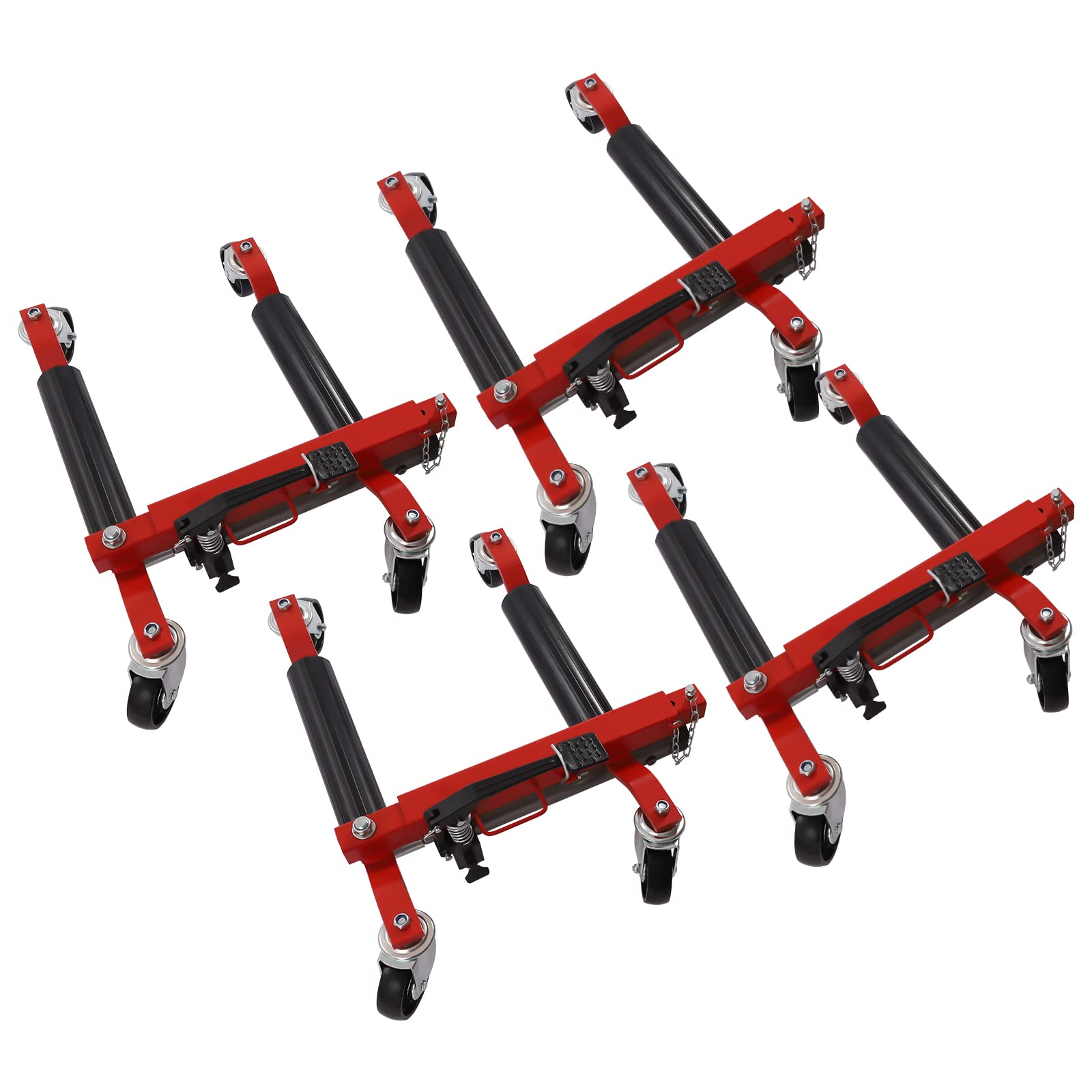 Amazon.com: Car Wheel Dolly Car Dolly, Heavy Duty Self Loading Dolly ...