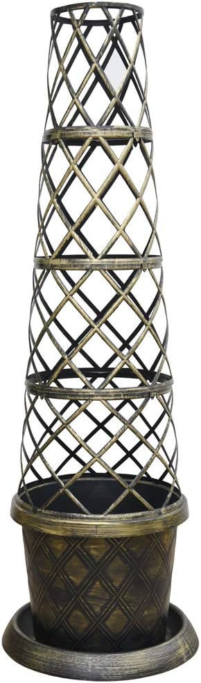 The Flower Tower FT001 Floor Standing Flower Tower - Black : Amazon.co ...