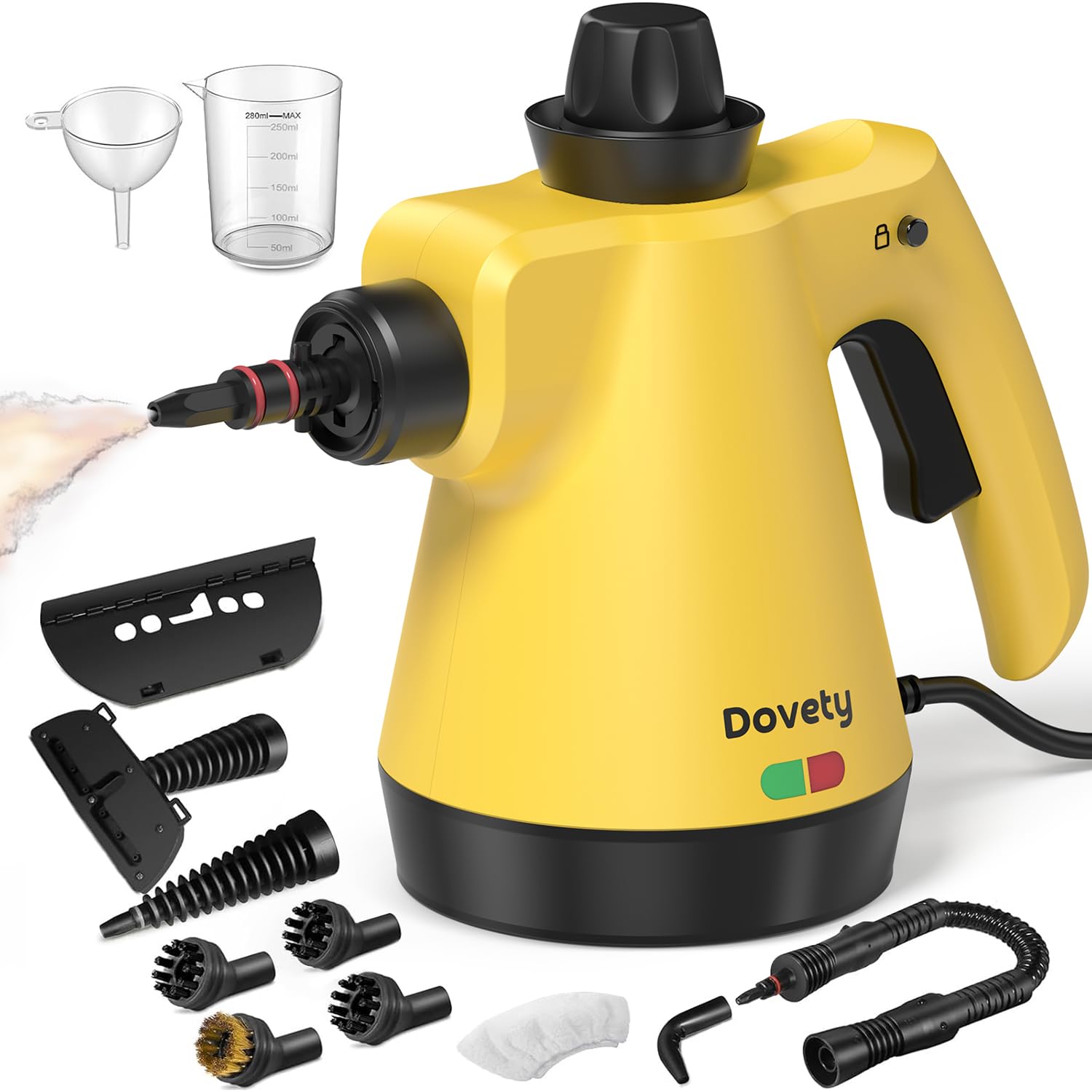 Amazon.com - Steam Cleaner, Pressurized Handheld Steam Cleaner for Home ...