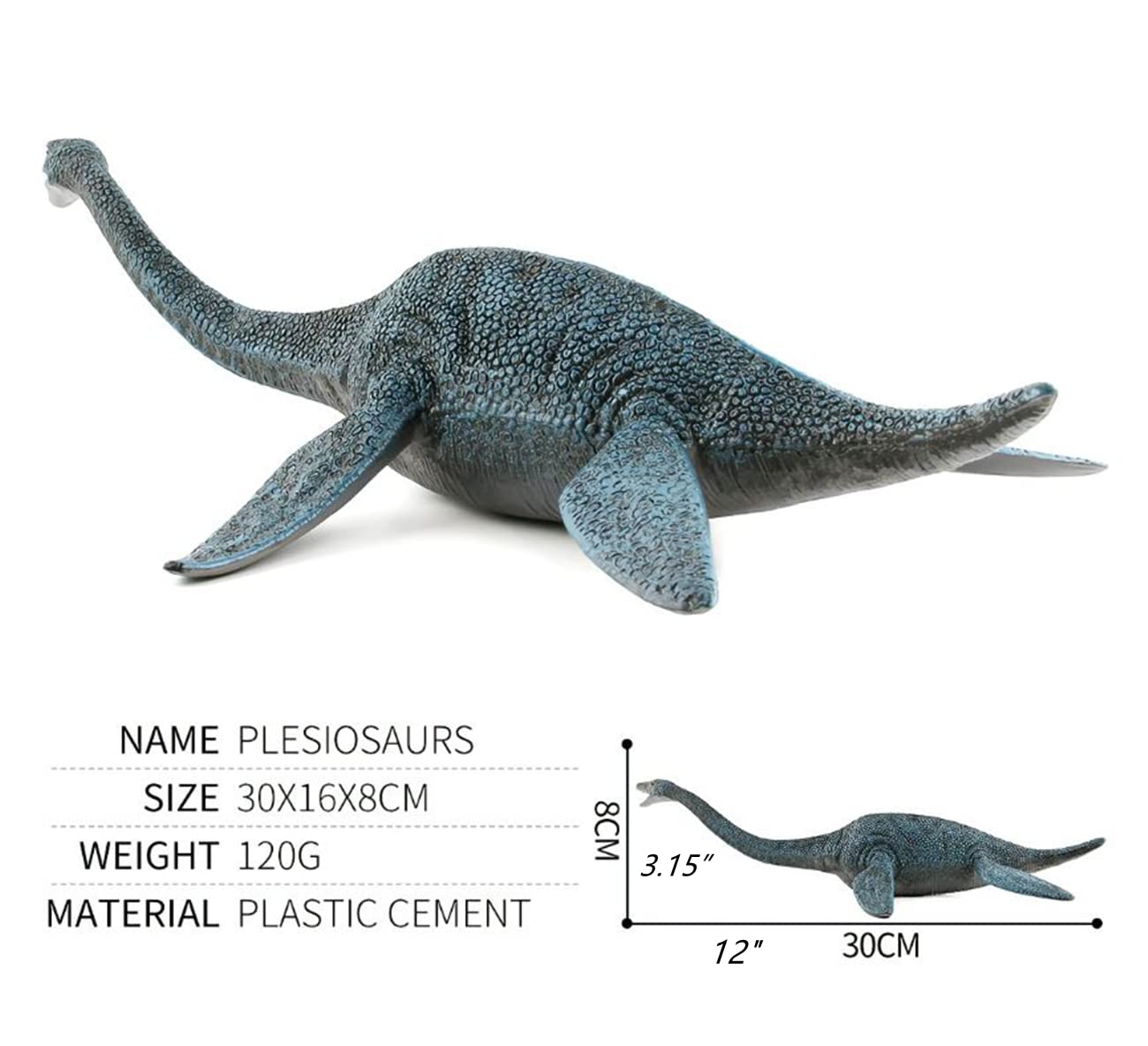 Plesiosaur Size Plesiosaurus By Epic Miniatures |TTRPG|DND|