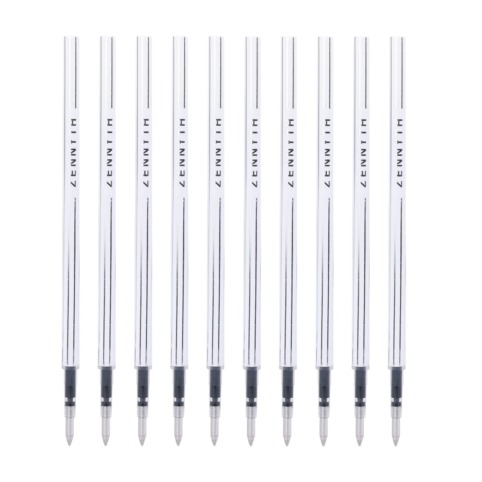 Amazon.com : 10 Pieces Gel Ink Pen Refills Replaceable Ballpoint Pen ...