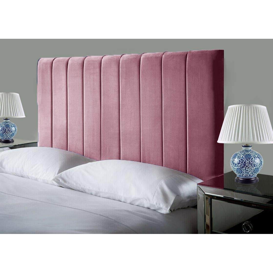 Affordable Luxury Portland Lined Headboards in Elegant Plush Velvet ...