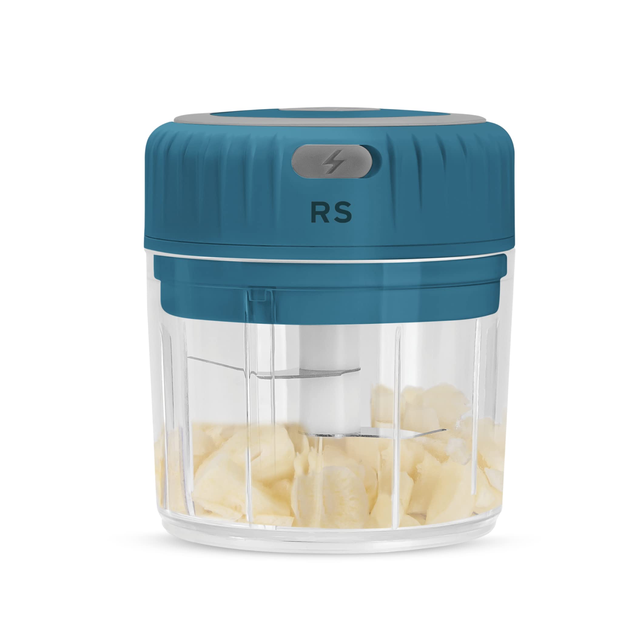 Buy Real Simple Electric Mini Food Processor | Mini Chopper for Quick ...