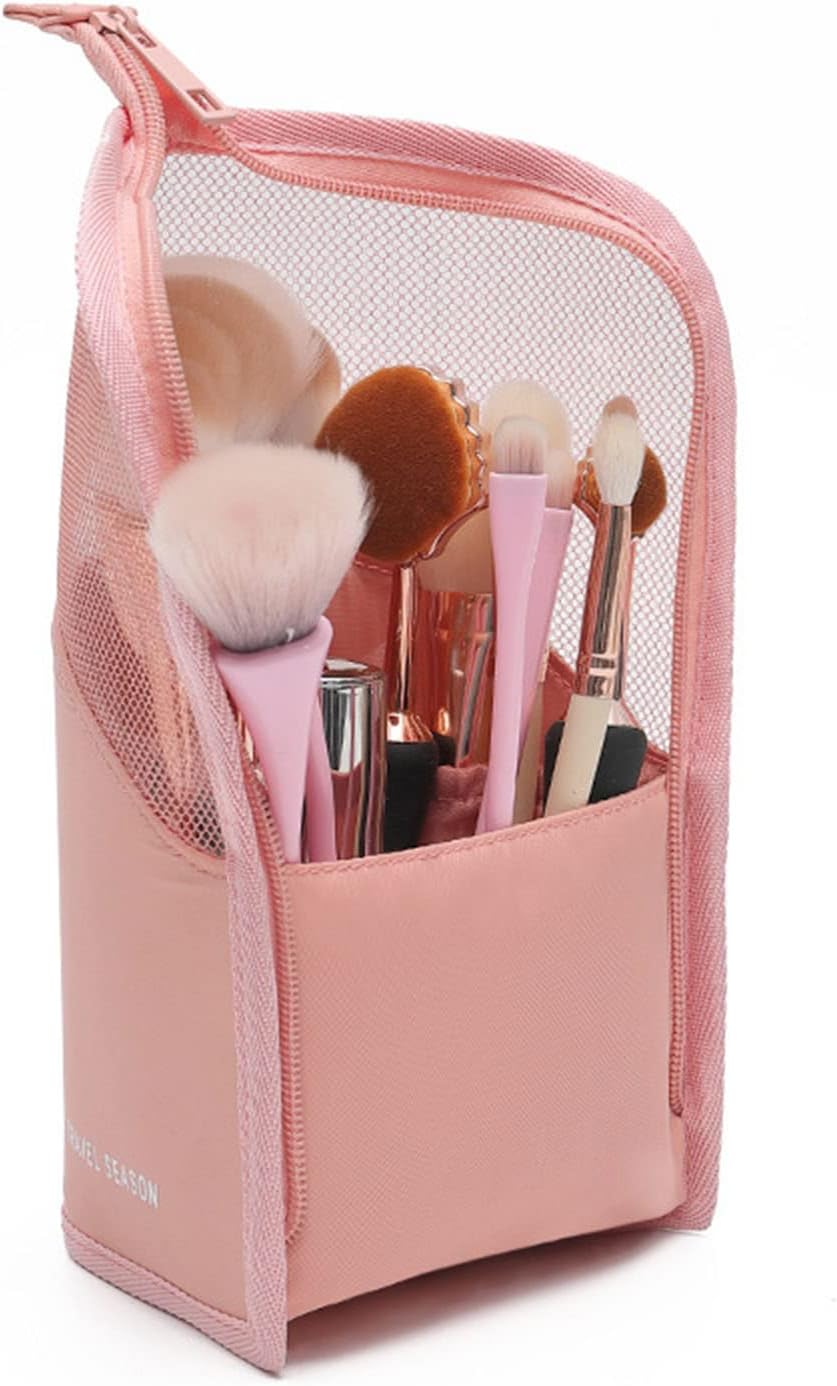 Amazon.com : MONSTINA Makeup Brush Organizer Bag,Large Capacity ...