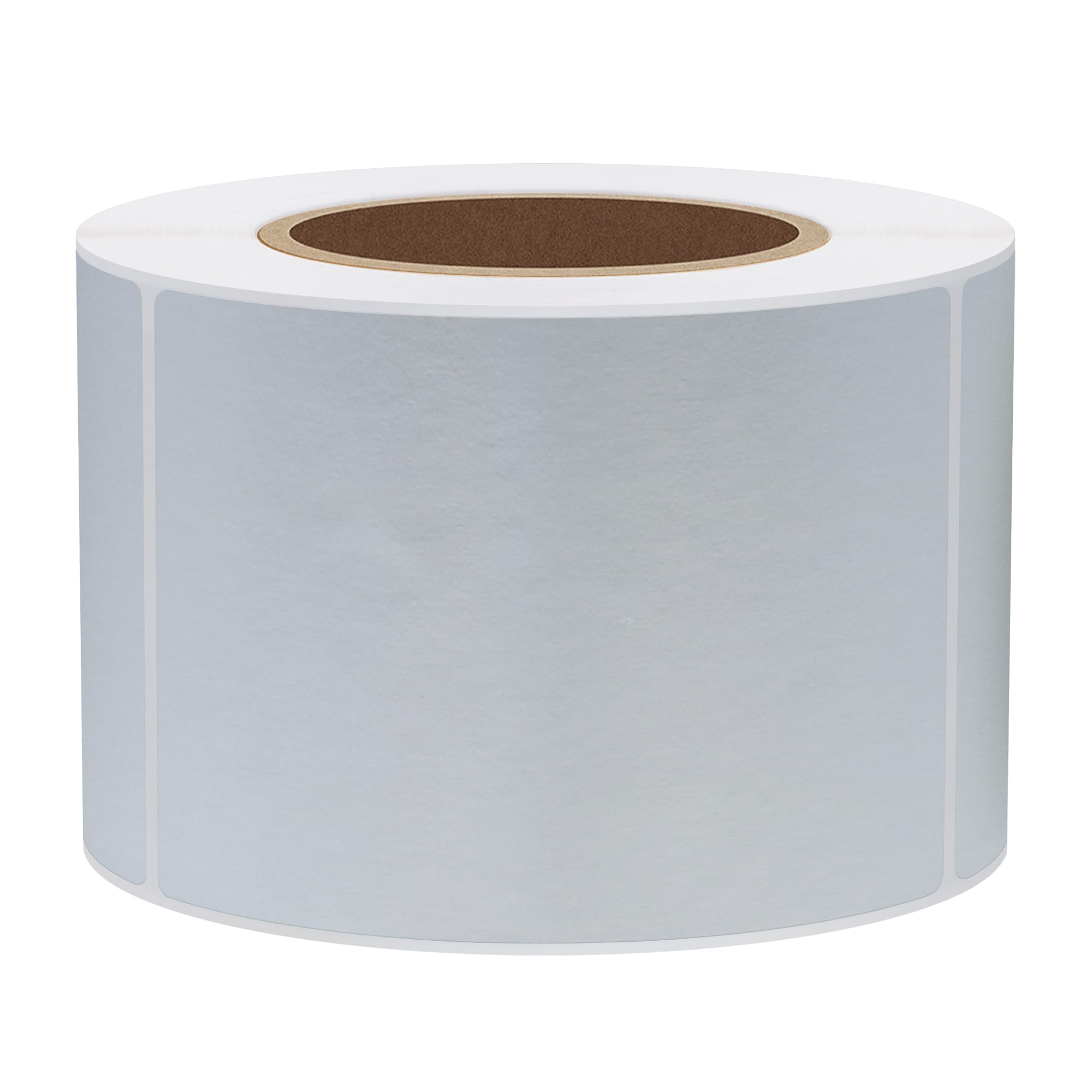Snapklik.com : Hybsk 2x3 Inch 300pcs Metallic Silver Sticker Rectangle ...