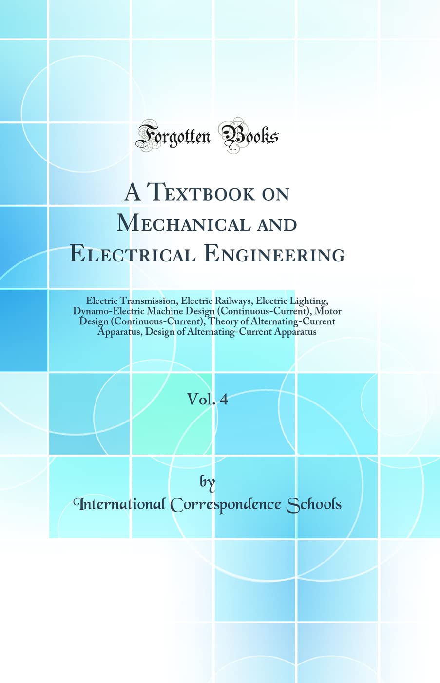 Buy A Textbook on Mechanical and Electrical Engineering, Vol. 4 ...