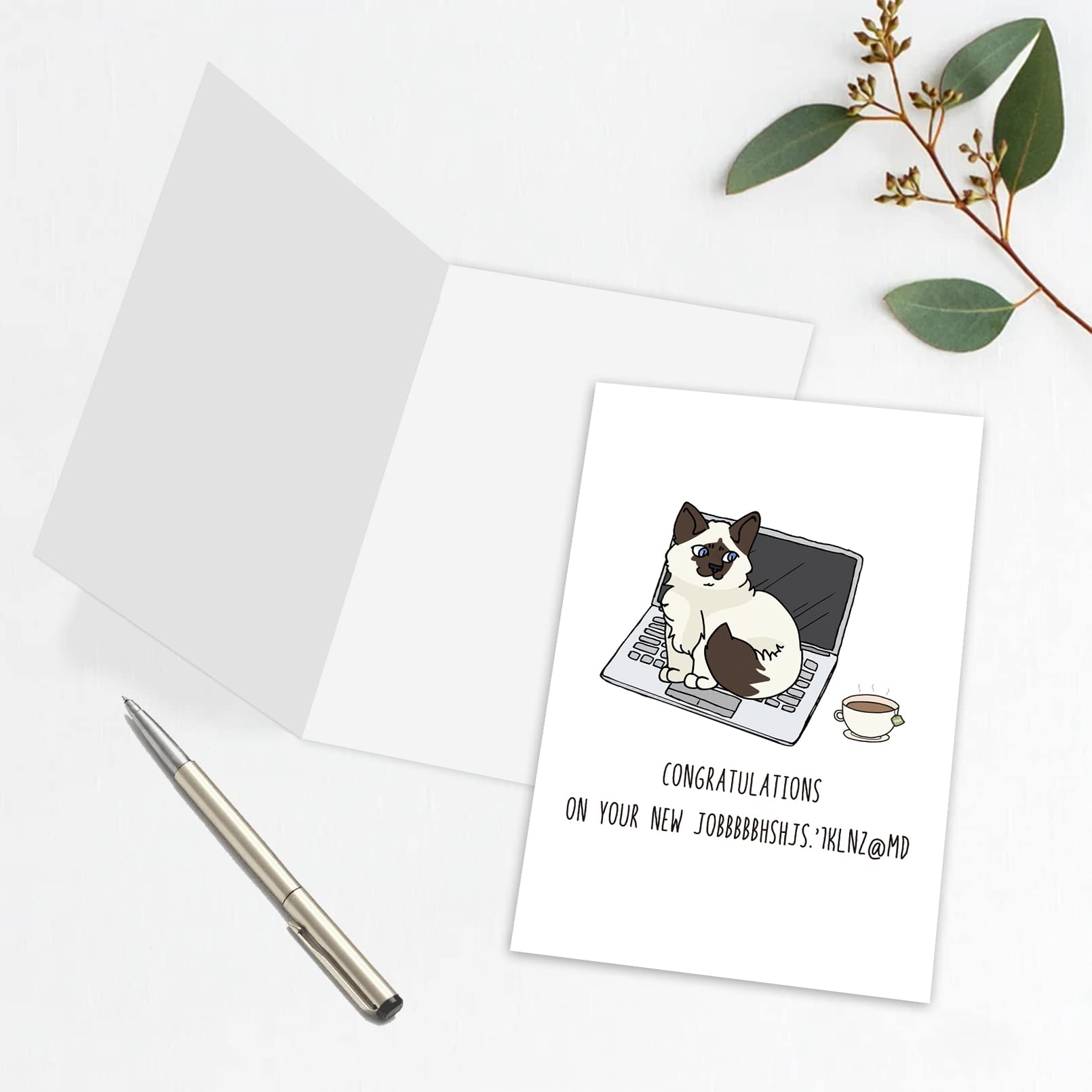 Congratulations New Job Cat