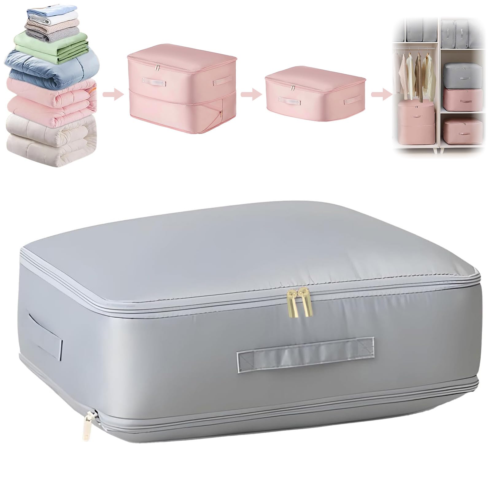Amazon.com: TIGARI Ultra Space Saving Self Compression Organizer ...