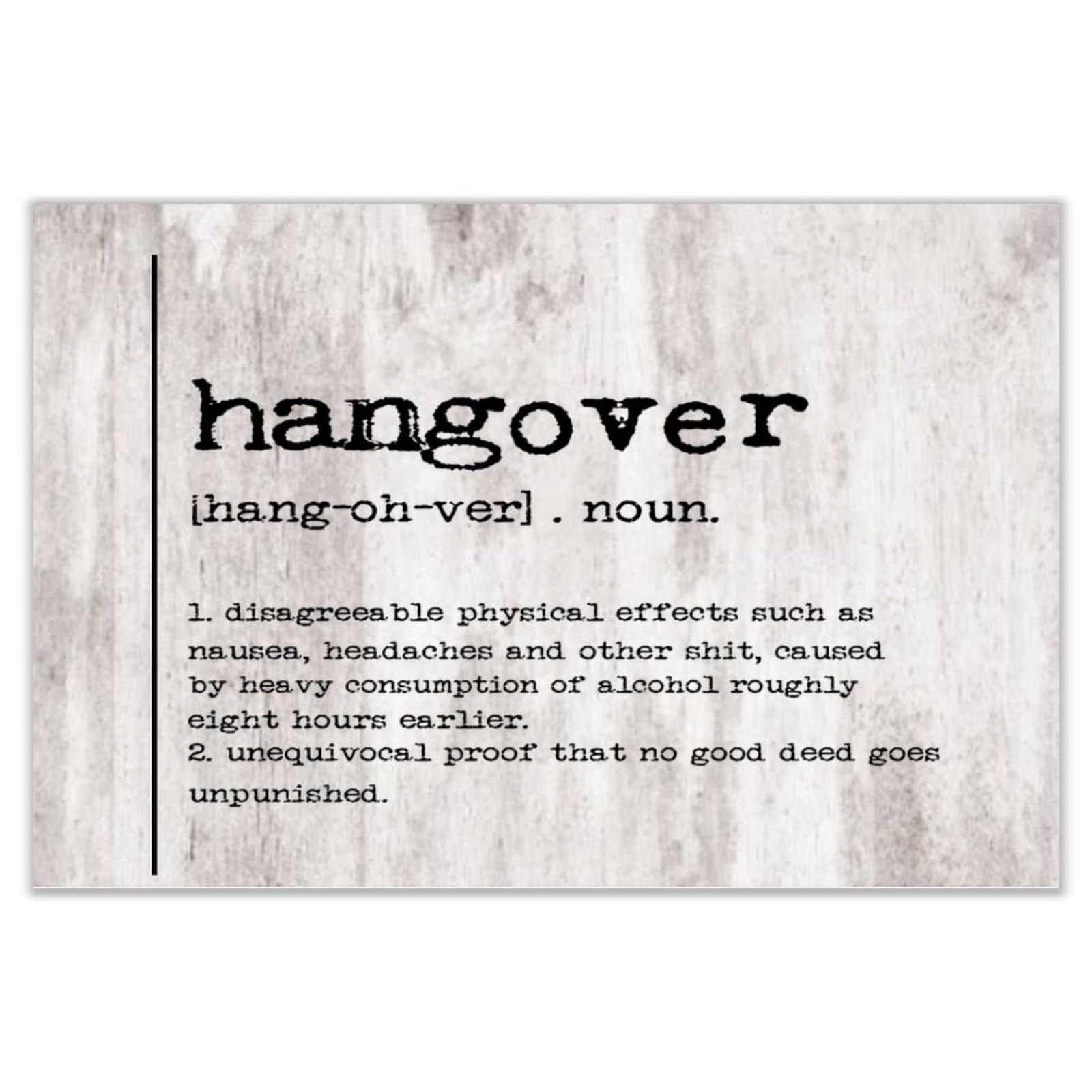 Hangover Meaning Book Hangover T Shirt | RedMolotov