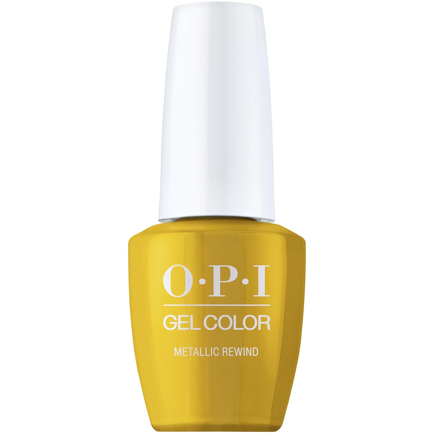 Amazon.com: OPI GelColor Metallic Rewind | Opaque Bright Gold UV Cure ...