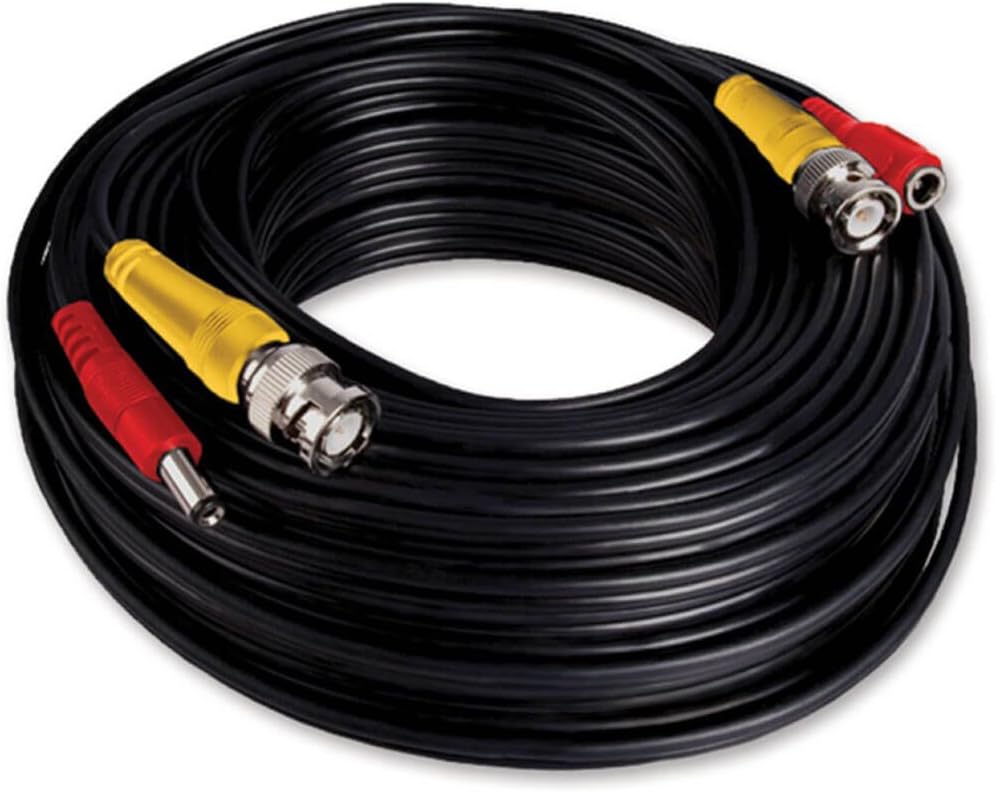 Amazon.com : Night Owl in-Wall Rated 100' BNC/RCA Extension Cable ...