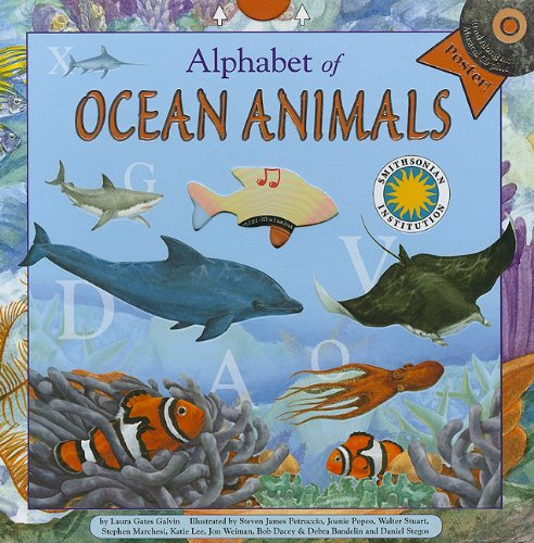 Alphabet of Ocean Animals [With Poster and CD (Audio)]: Laura Gates ...