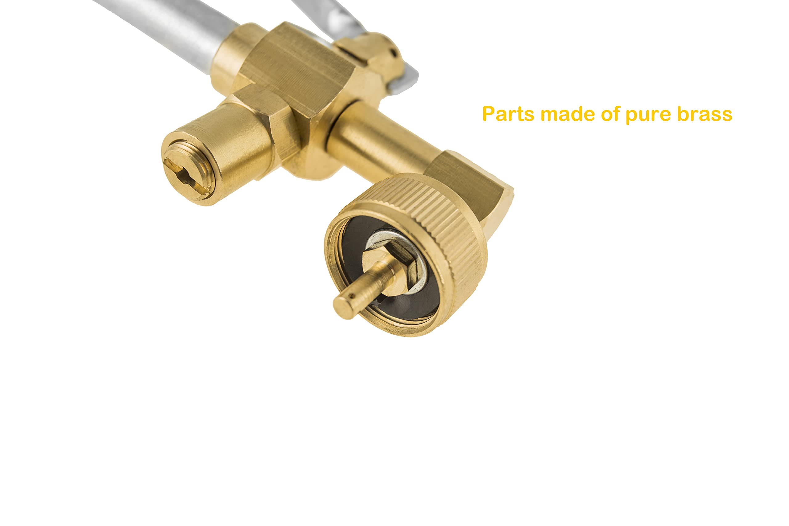 Snapklik.com : DcYourHome Propane Fitting Adapter Valve Propane Refill ...