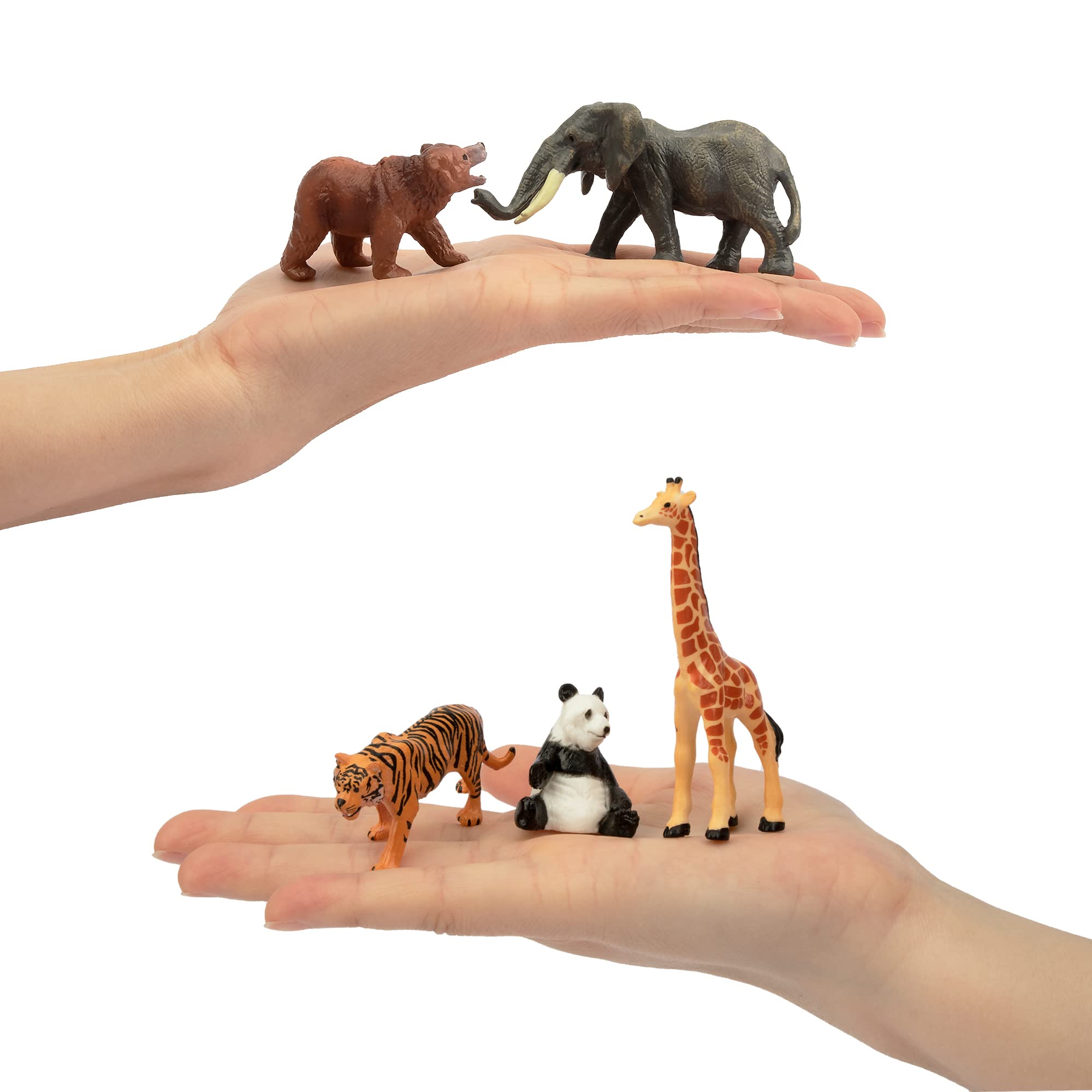 Toymany 14PCS 1 2 Tiny Jungle Animal Figures Toy Realistic Mini toymany-14pcs-1-2-tiny-jungle-animal-figures-toy-realistic-mini