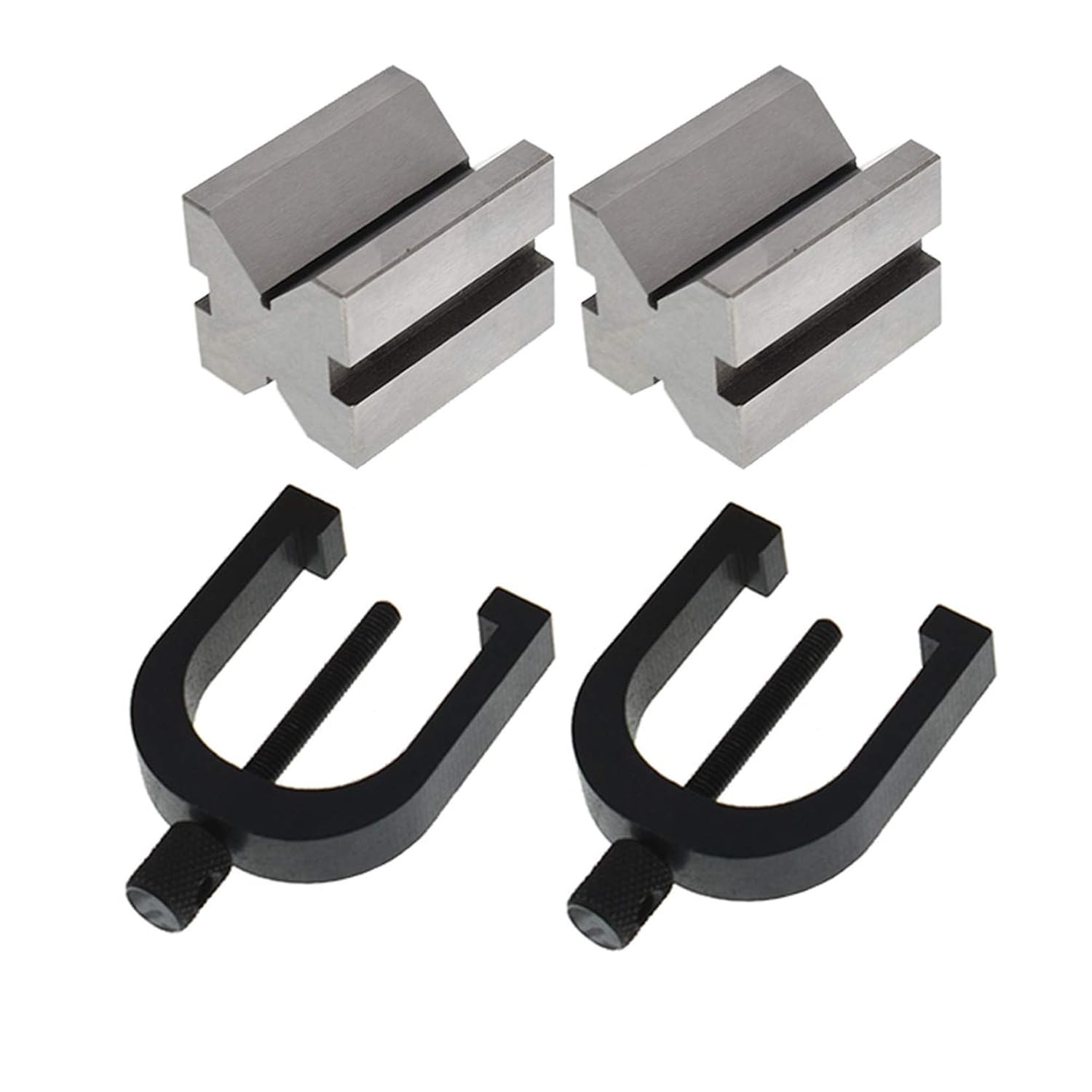 1 5 8 Set Block V Precision Angle Degree 90 Steel Hardened Set Clamp