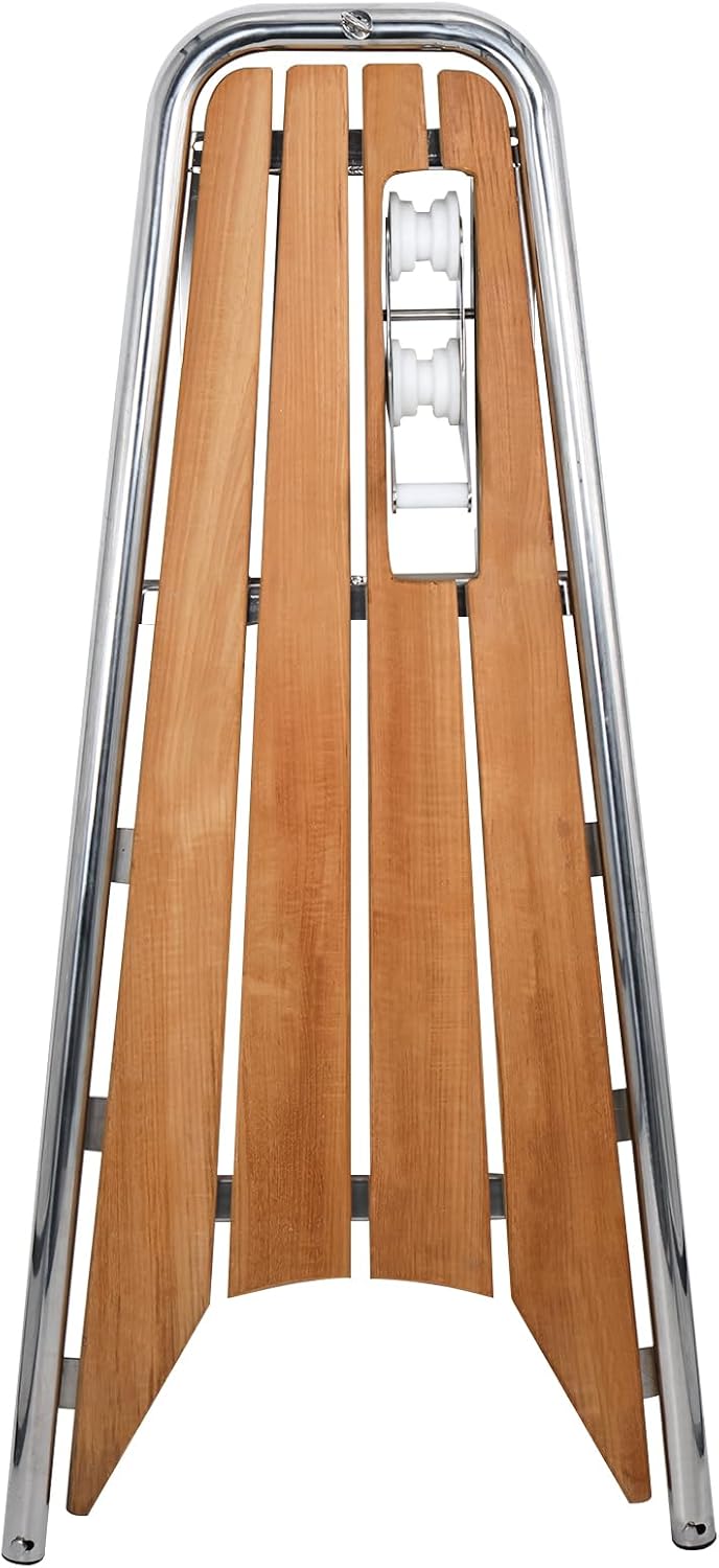 Amazon.com : Amarine Made Teak Boat Platform Teak Anchor Pulpits Teak ...