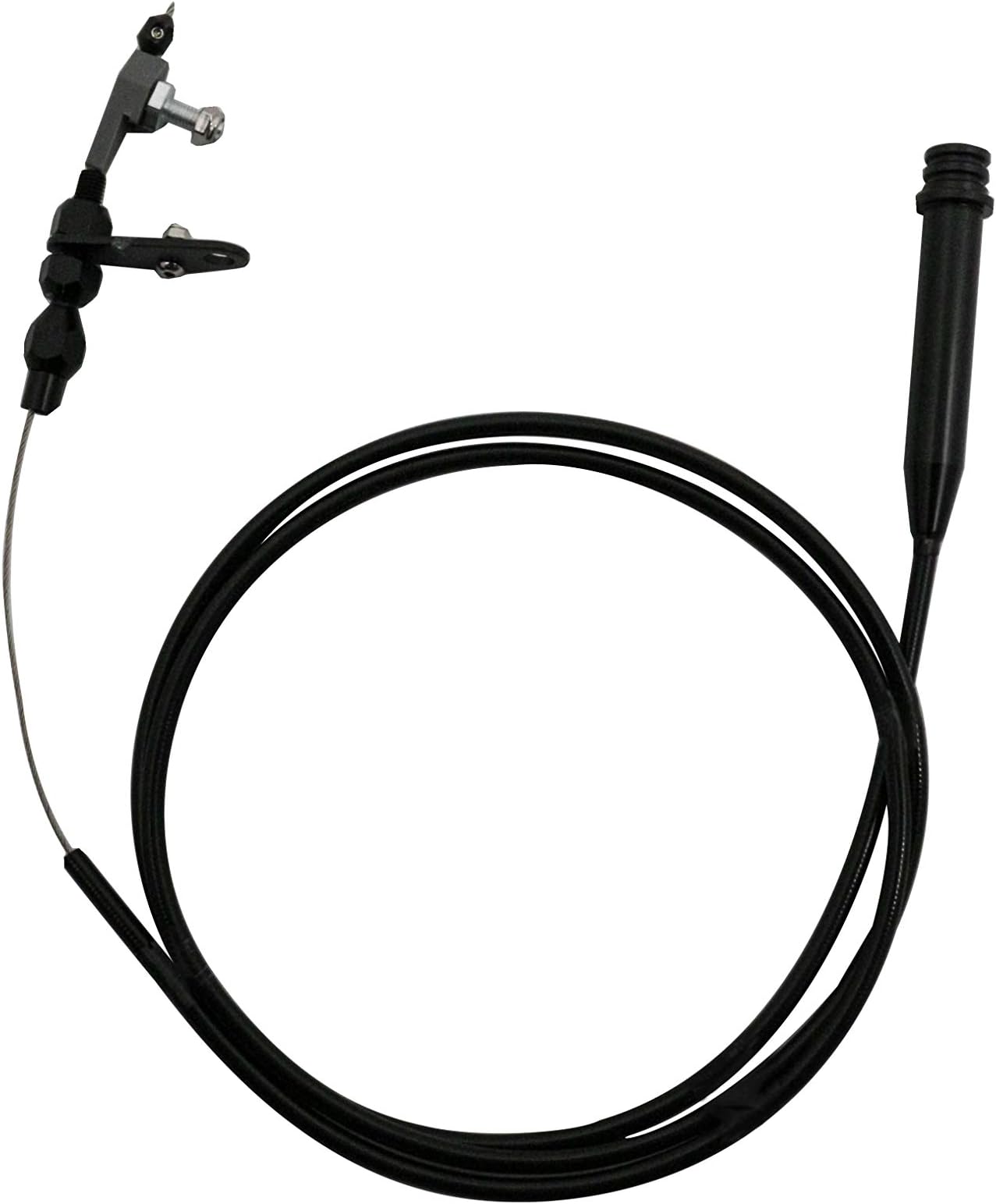 Amazon.com: CHEVY/GM 700R4 TRANSMISSION KICKDOWN CABLE KIT - BLACK ...
