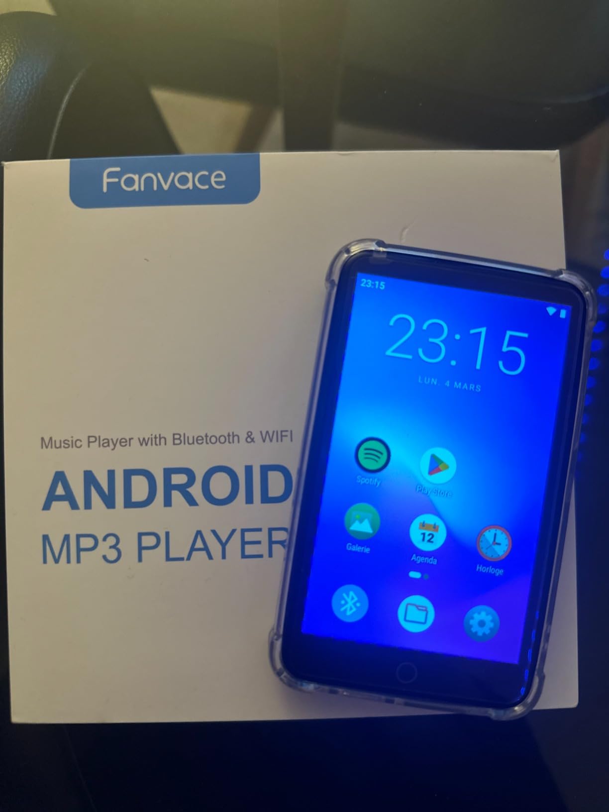 Fanvace Lecteur MP3 avec WiFi Bluetooth - Ecran Tactile 4 Pouces, 2GB ...