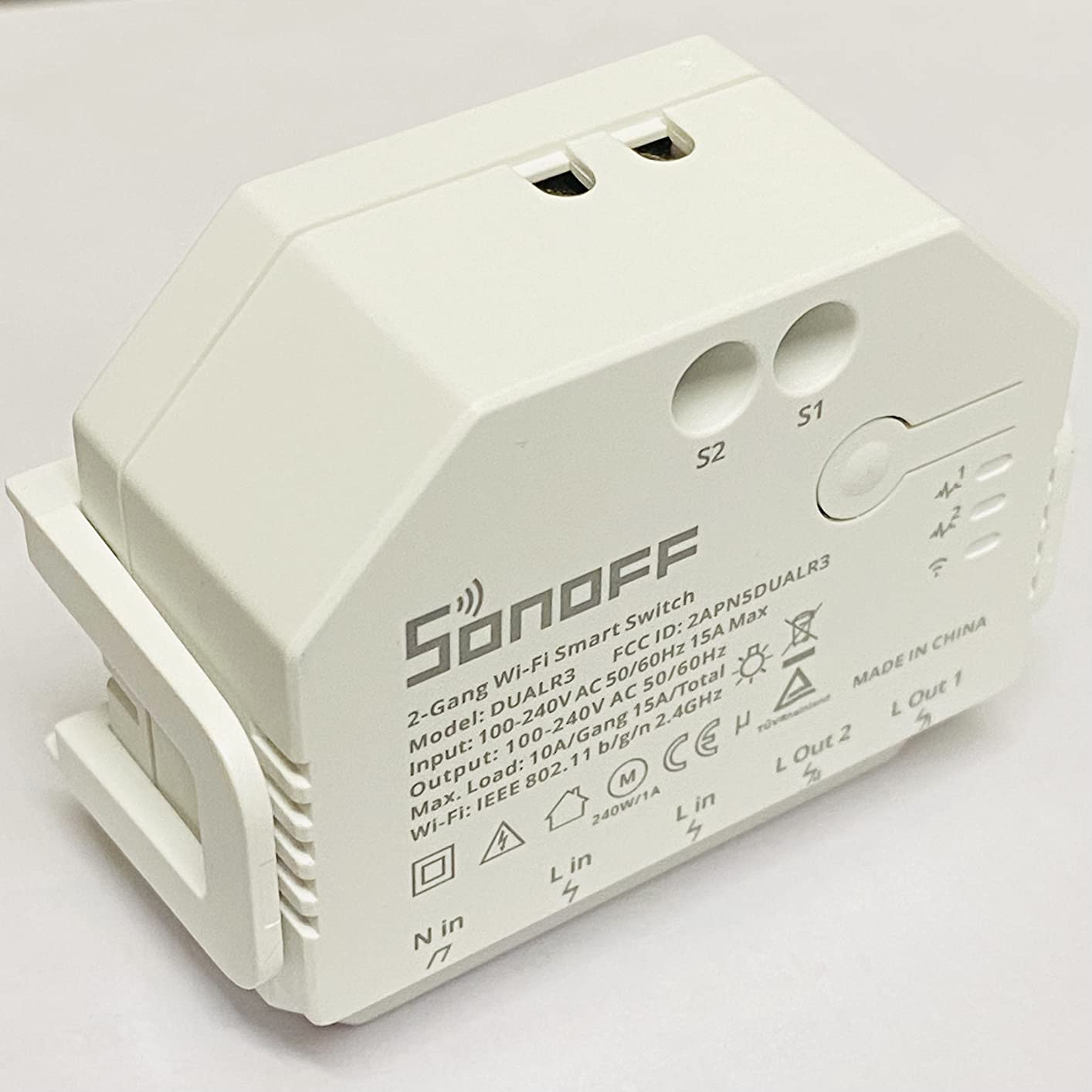 Sonoff WiFi Smart Curtain Switch with Power Metering TUV Certified ...