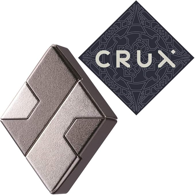 Hanayama Cast Diamond Puzzle - Level 1 of 6 - Easy - Includes Crux ...