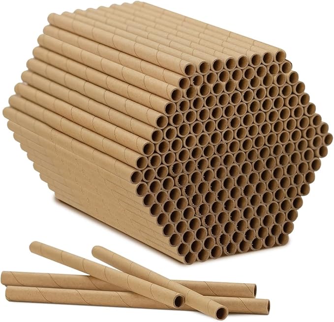 Amazon.com: 200pcs Cardboard Bee House Nesting Tubes - 6" Long X 5/16 ...