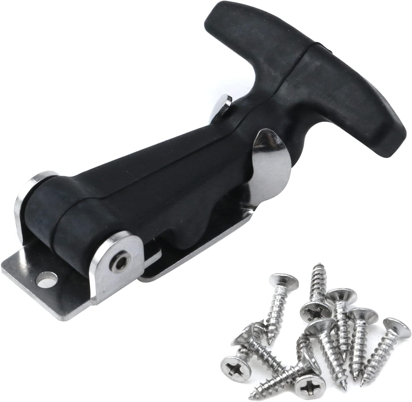 Amazon.com: Rubber Flex T Handle Rubber Hood Latch for Tool Box Vehicle ...