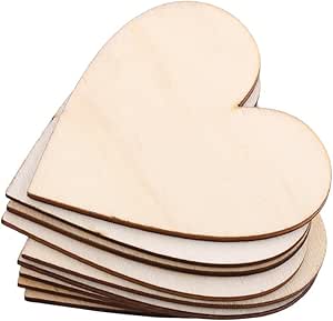 Heart Shape Wood, Heart Shape Ornament, Heart Shape Embellishment, Love ...