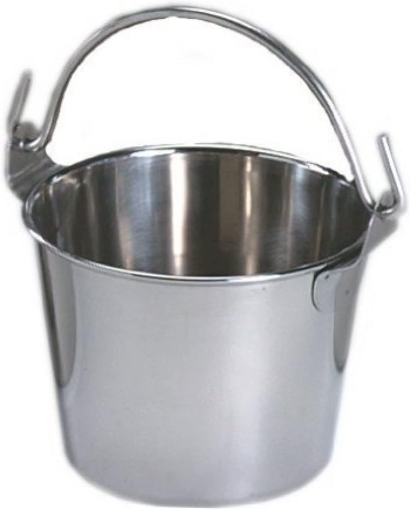 Amazon.com : Happyyami Stainless Steel Bucket with Lid Handle Milk Pail ...